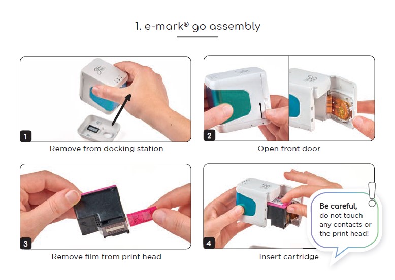 ¿Cómo pongo en funcionamiento la e-mark? – e-mark go Help Center